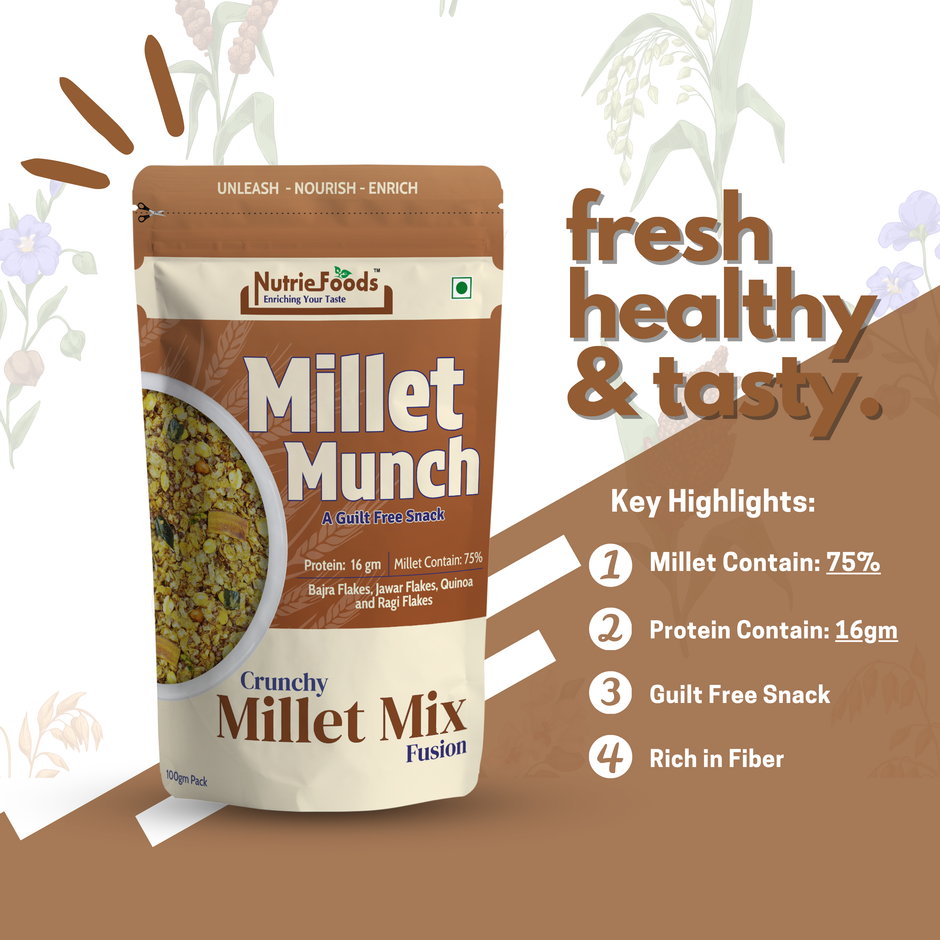 Wholesome Millet Munch – Nutriefoods